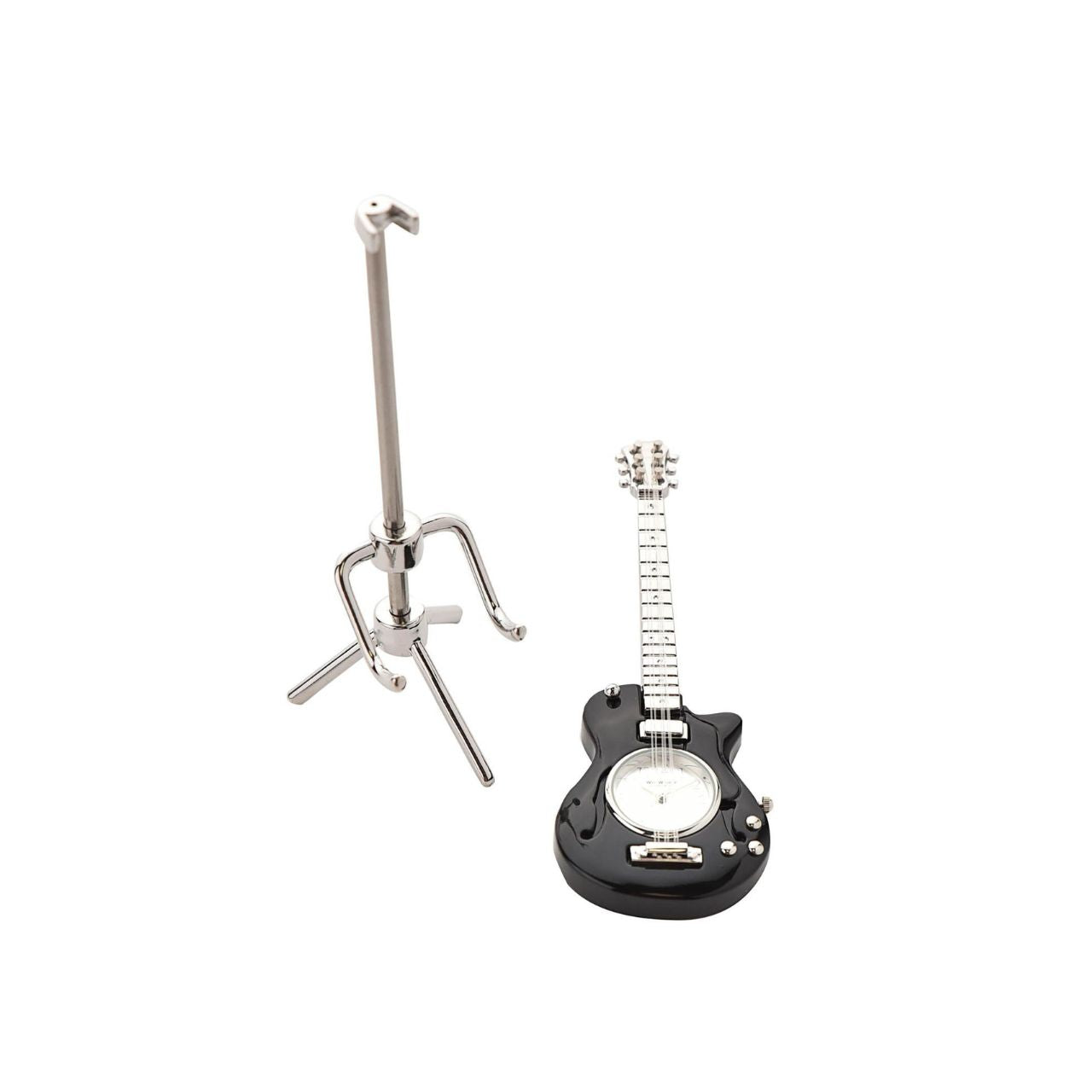 Miniature Clock - Guitar - Black – Horgan's of Blarney
