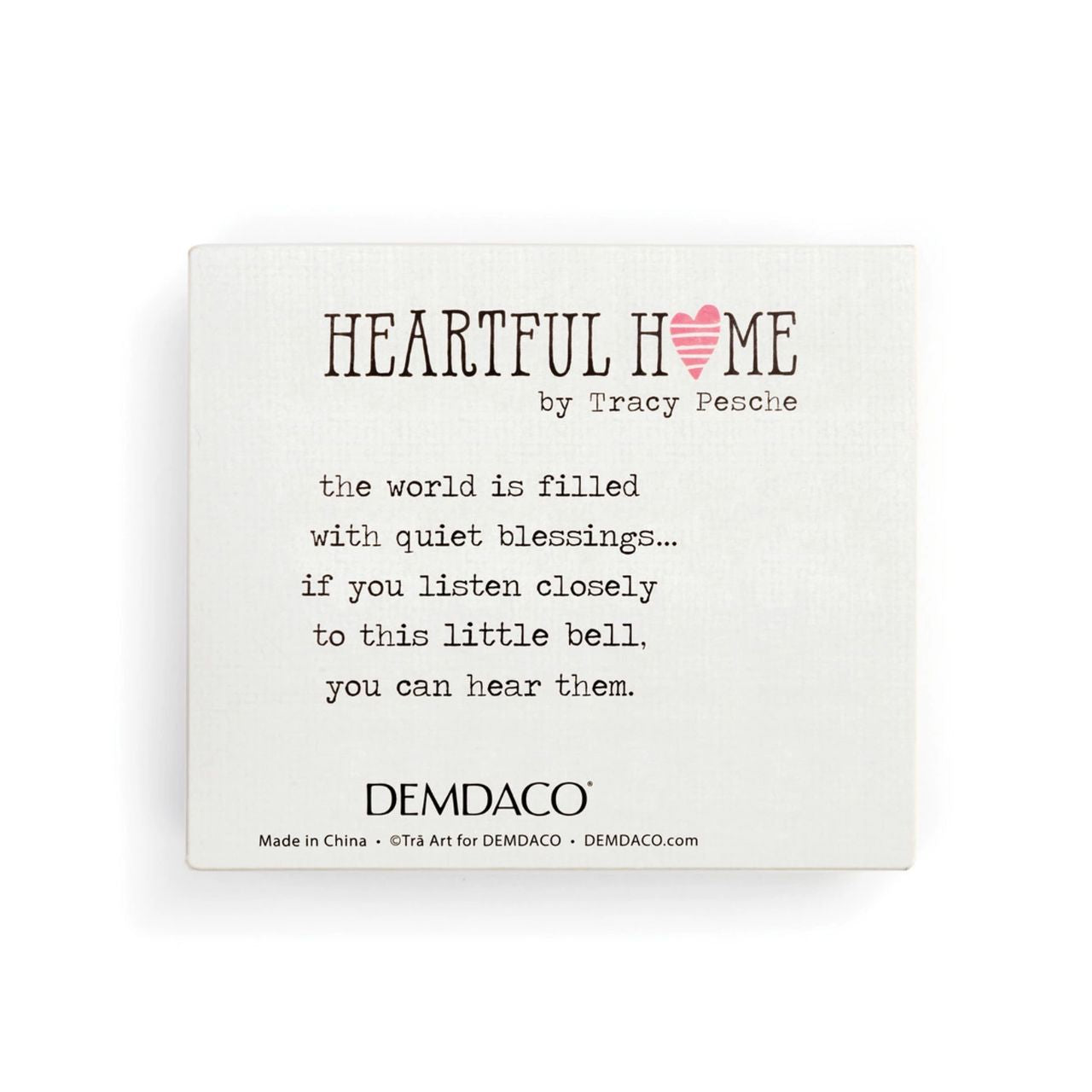 Demdaco Heartful Home Bell - Mum – Horgan's of Blarney