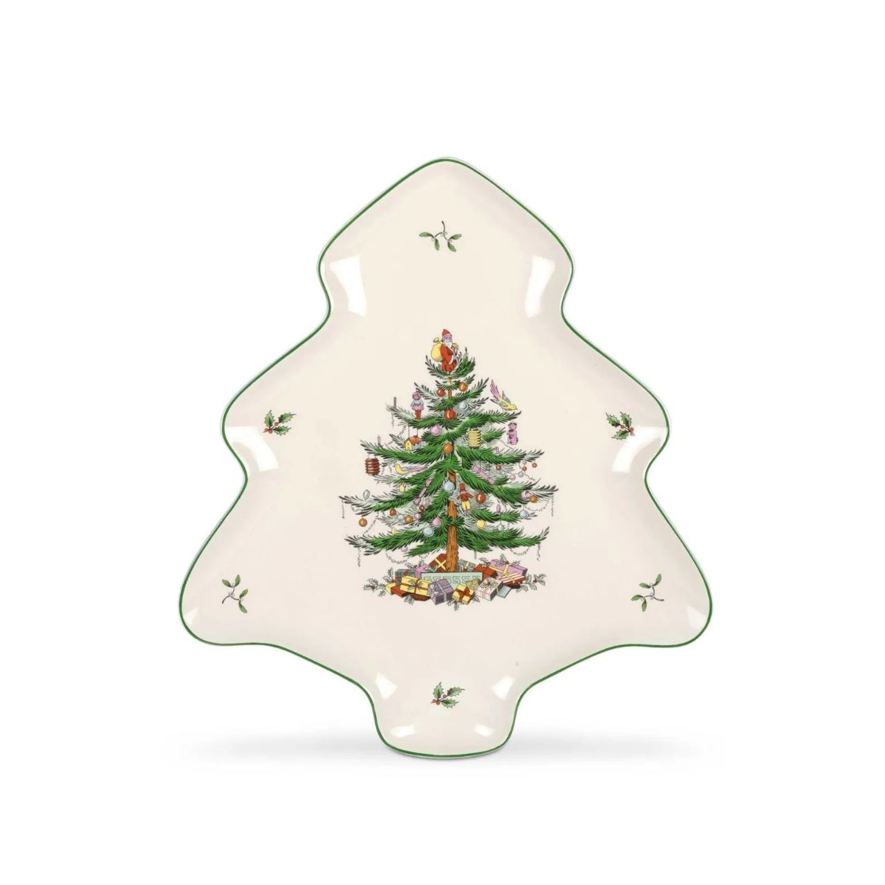 Spode Christmas Tree Shaped Tree 14" Dish – Horgan's of Blarney