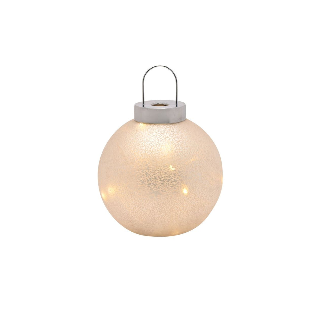 White LED Light Up Glass Bauble Decoration – Horgan's of Blarney