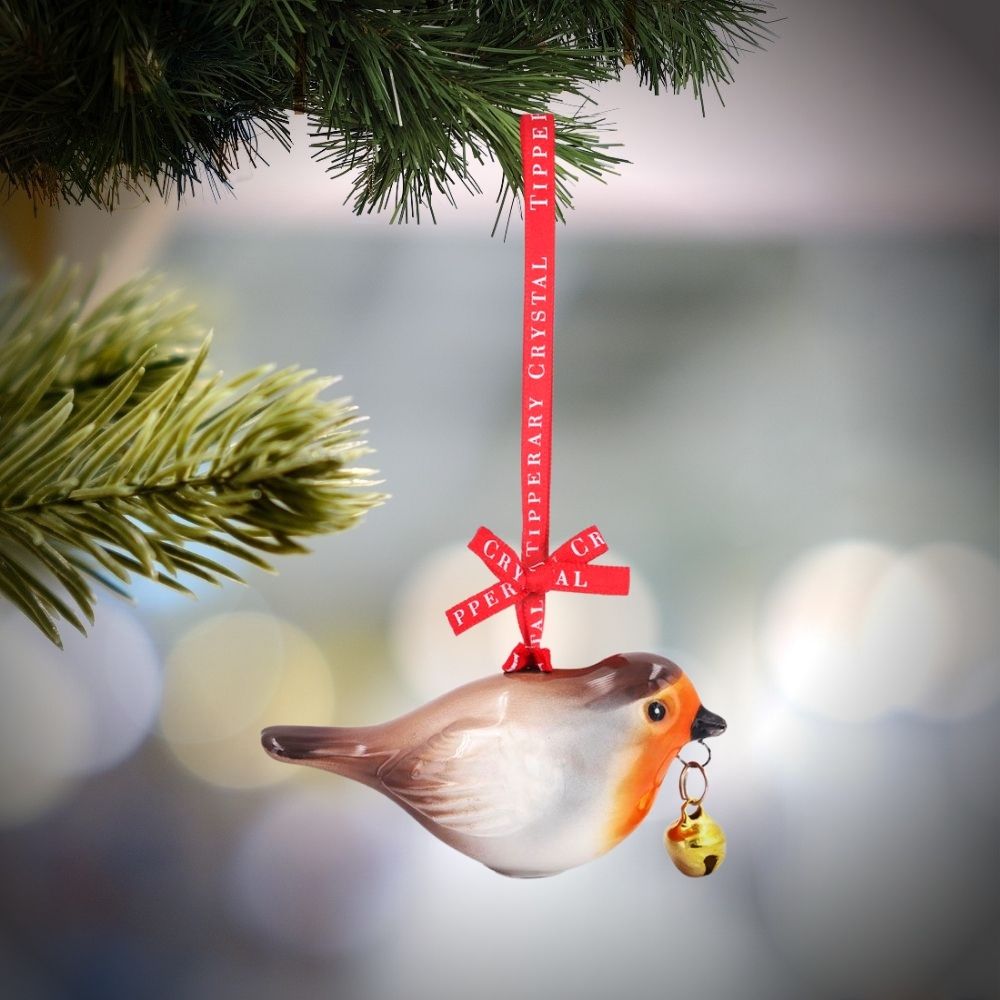 Tipperary Porcelain Robin Christmas Decoration – Horgan's of Blarney